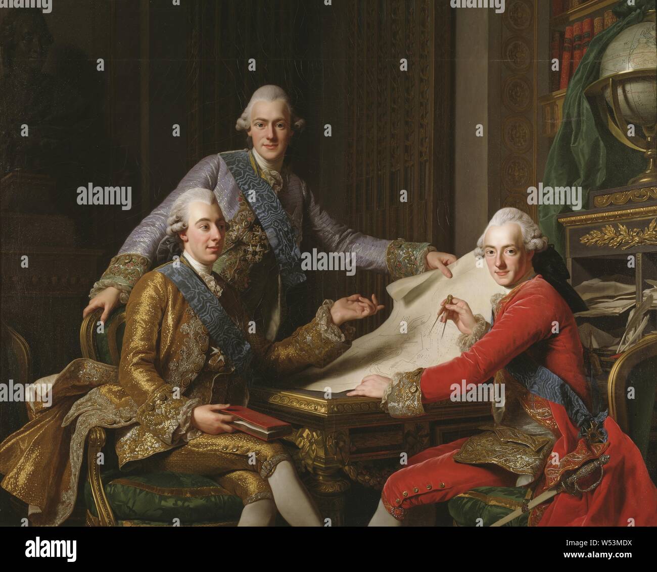 Alexander Roslin, King Gustav III, King Gustav III of Sweden and his ...