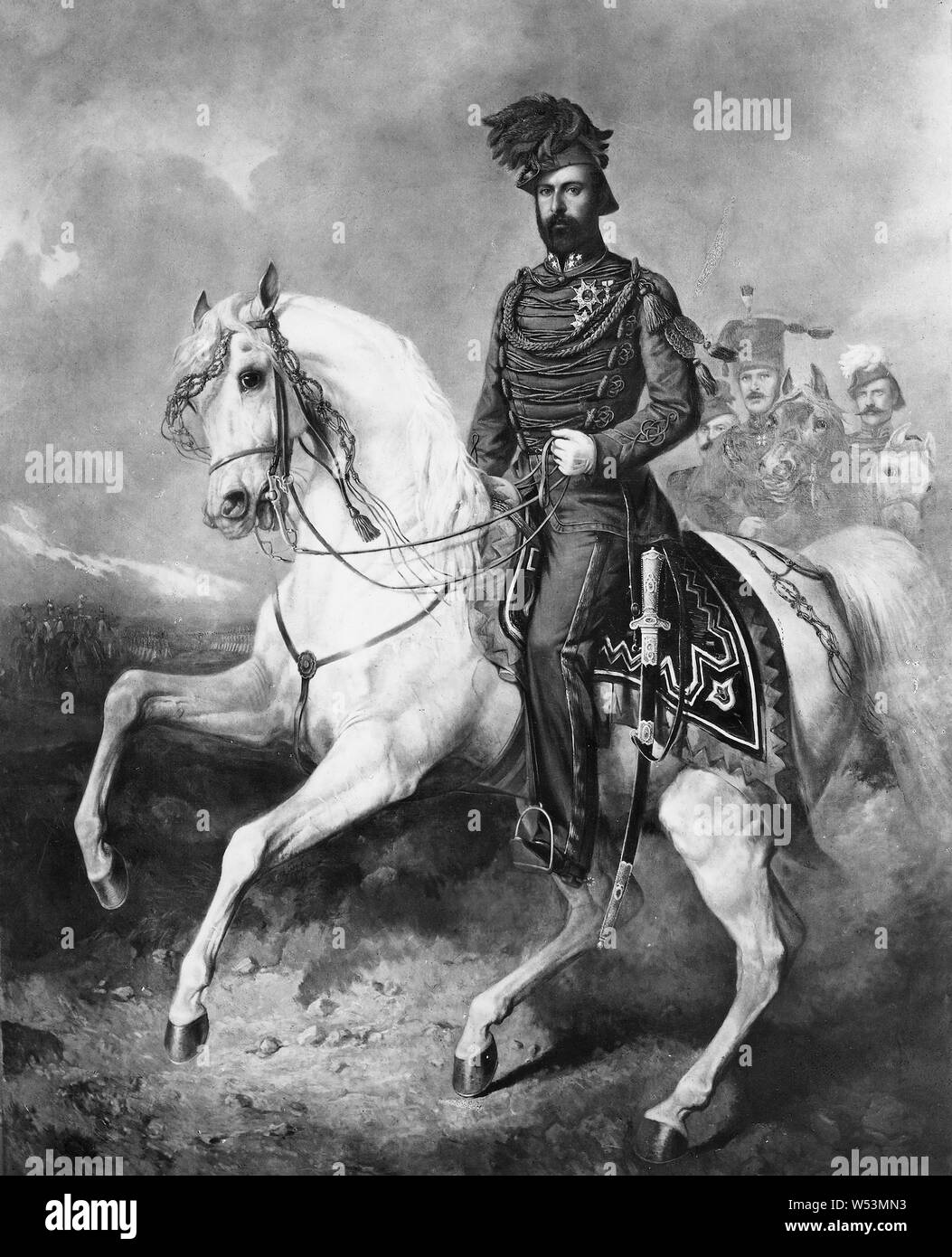 Carl Frederik Kiörboe, King Charles XV, Per Filip Jakob Waloddi ...