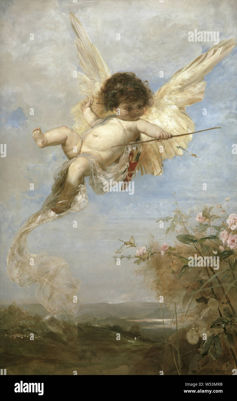 Cupid painting hi-res stock photography and images - Alamy