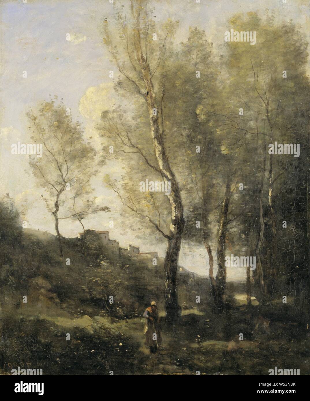 Jean baptiste camille corot landscape hi-res stock photography and ...