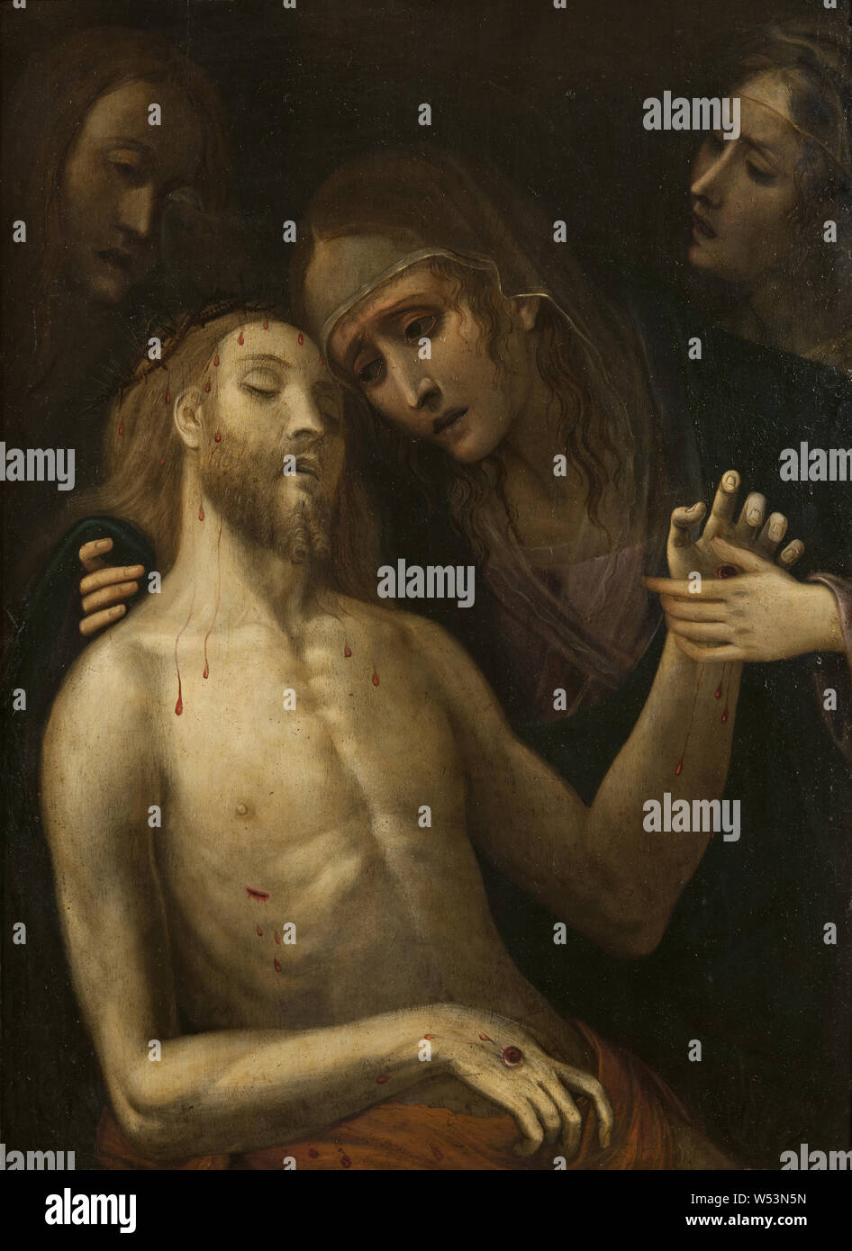 Pieta painting hi-res stock photography and images - Alamy