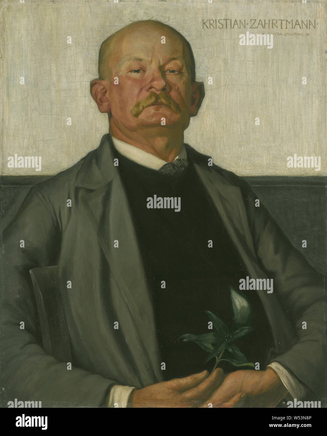 Johan Rohde, Kristian Zahrtmann, the Danish Painter, The painter ...