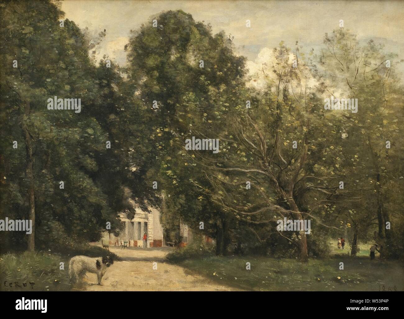 Corot painting hi-res stock photography and images - Alamy