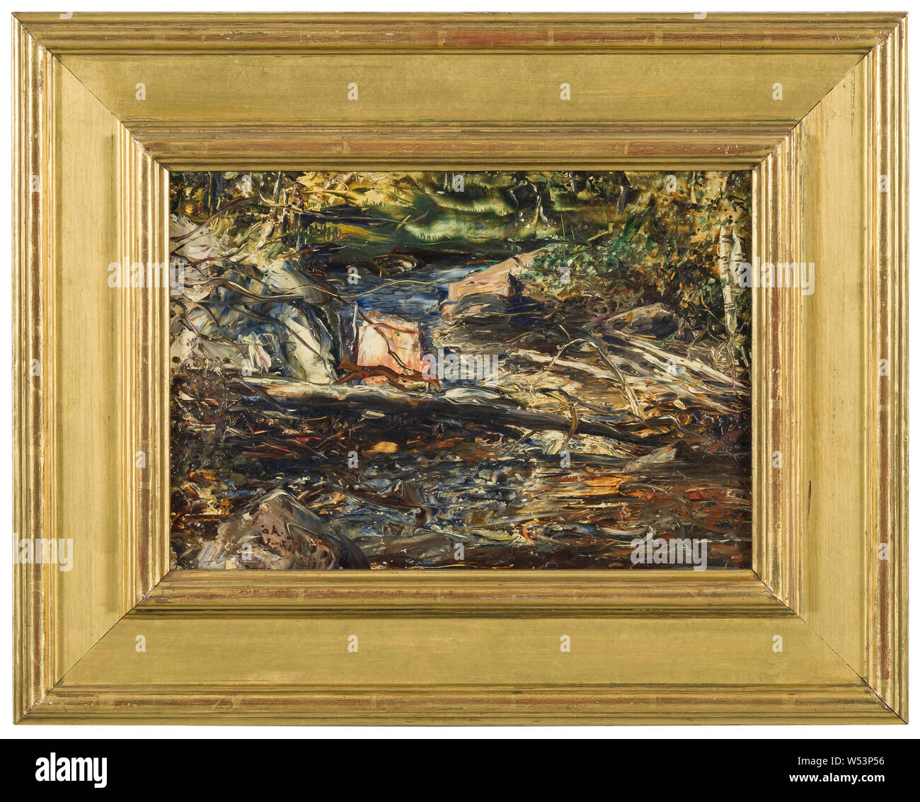 Ernst Josephson, Landscape with Stream, Swedish Landscape, painting ...