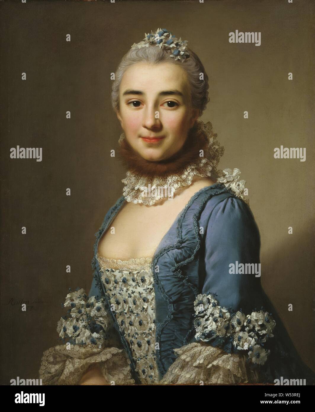 Alexander Roslin, Portrait of a Lady, Portrait, painting, portrait ...