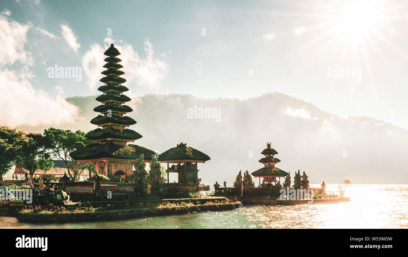 Ulun Danu Beratan Temple in Bali - Bali's Iconic Lake Temple, is both a ...