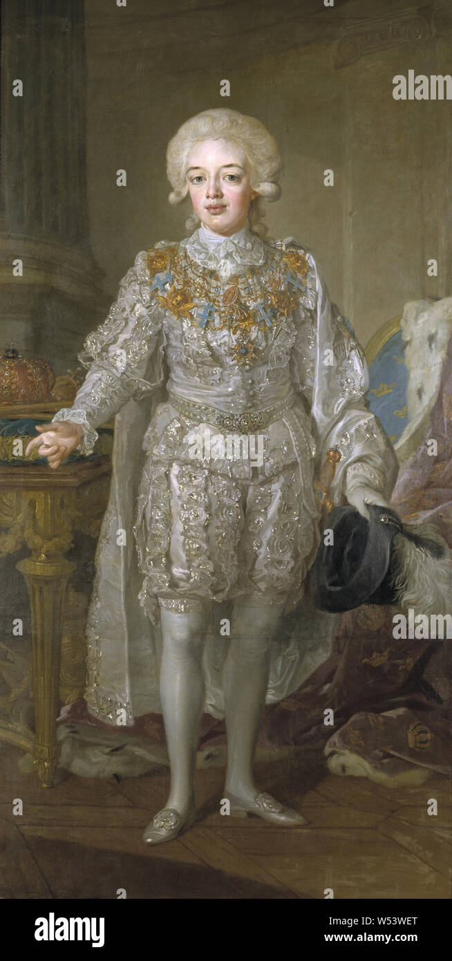 Lorens Pasch the Younger, King Gustav IV Adolf, Gustav IV Adolf as ...