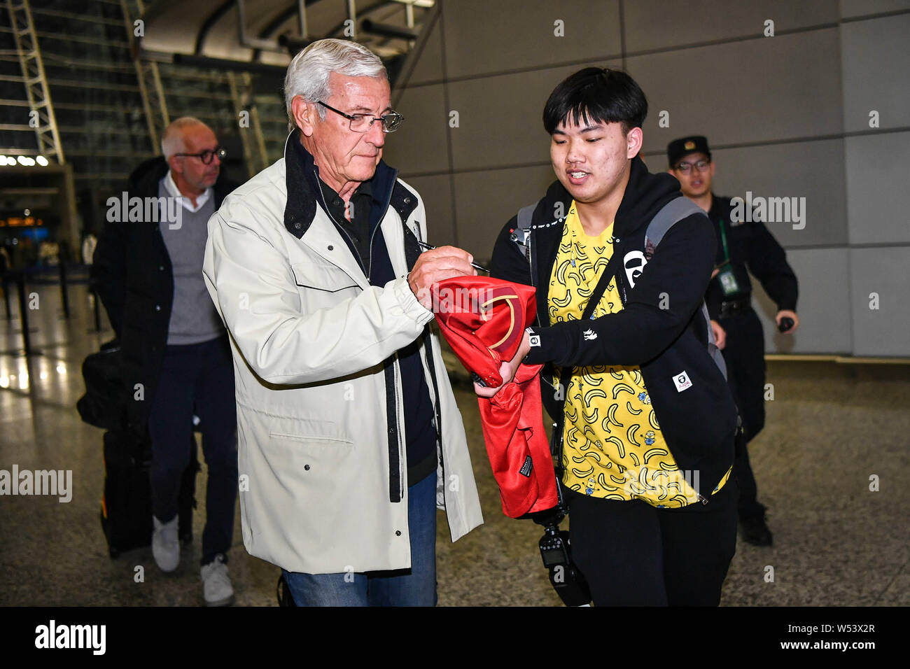 Italian football manager Marcello Lippi, the former head coach of the ...