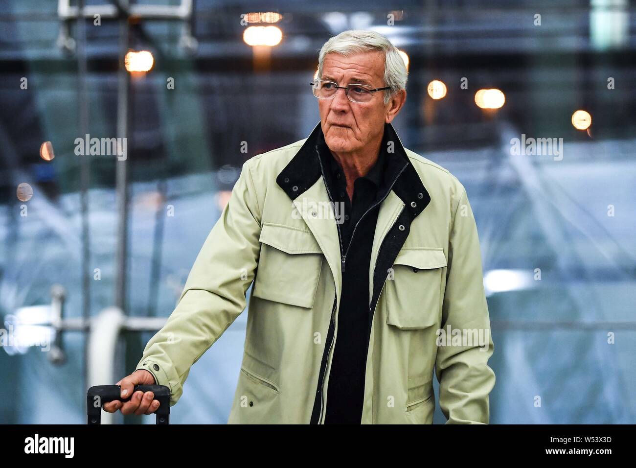 Italian football manager Marcello Lippi, the former head coach of the ...