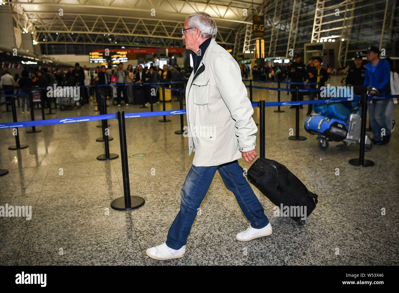 Italian football manager Marcello Lippi, the former head coach of the ...