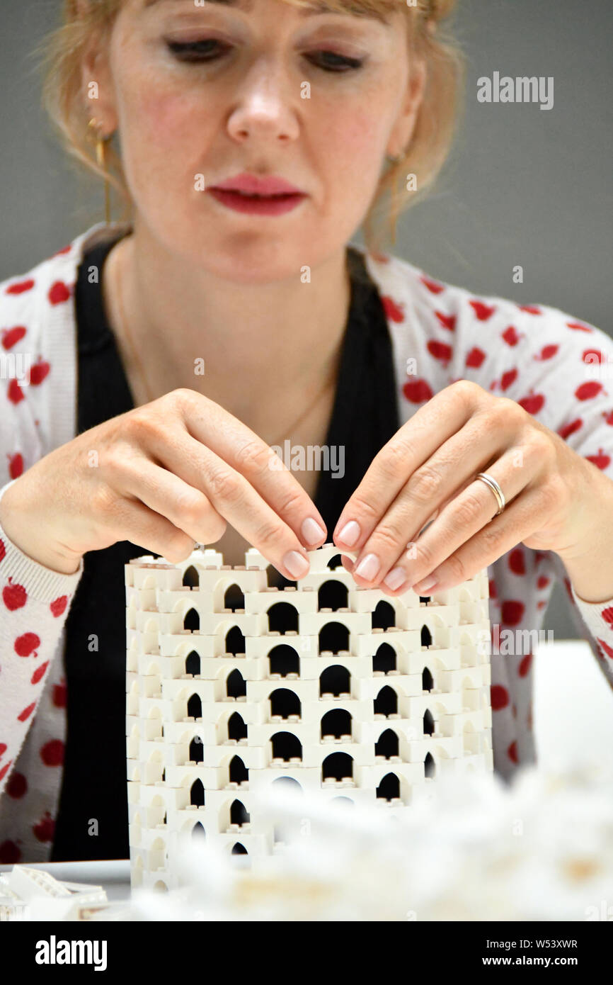 Olafur eliassons cubic structural evolution project 2004 artwork hi-res ...