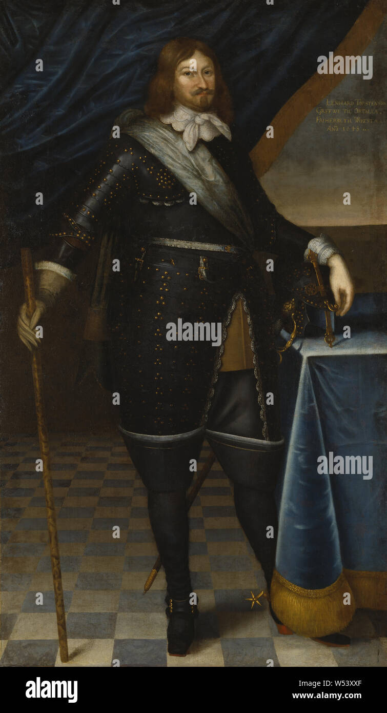 Lennart Torstenson, 1603-51, painting, portrait, Lennart Torstensson ...