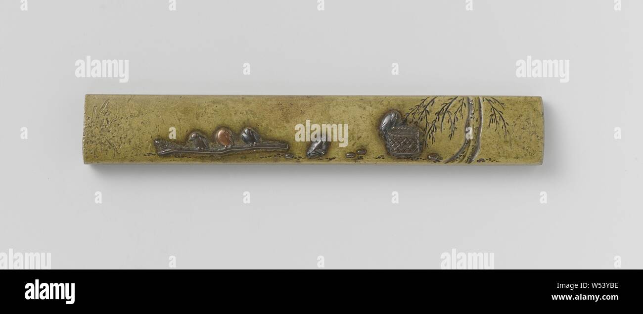 Sword knife hilt with plant motifs Sword knife hilt, Presentation with ...