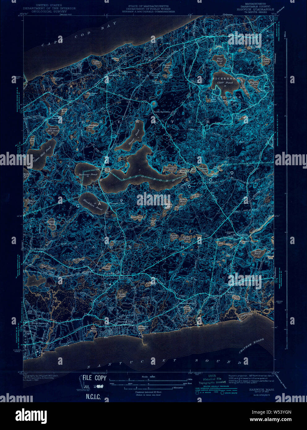 Map Of Harwich High Resolution Stock Photography and Images - Alamy