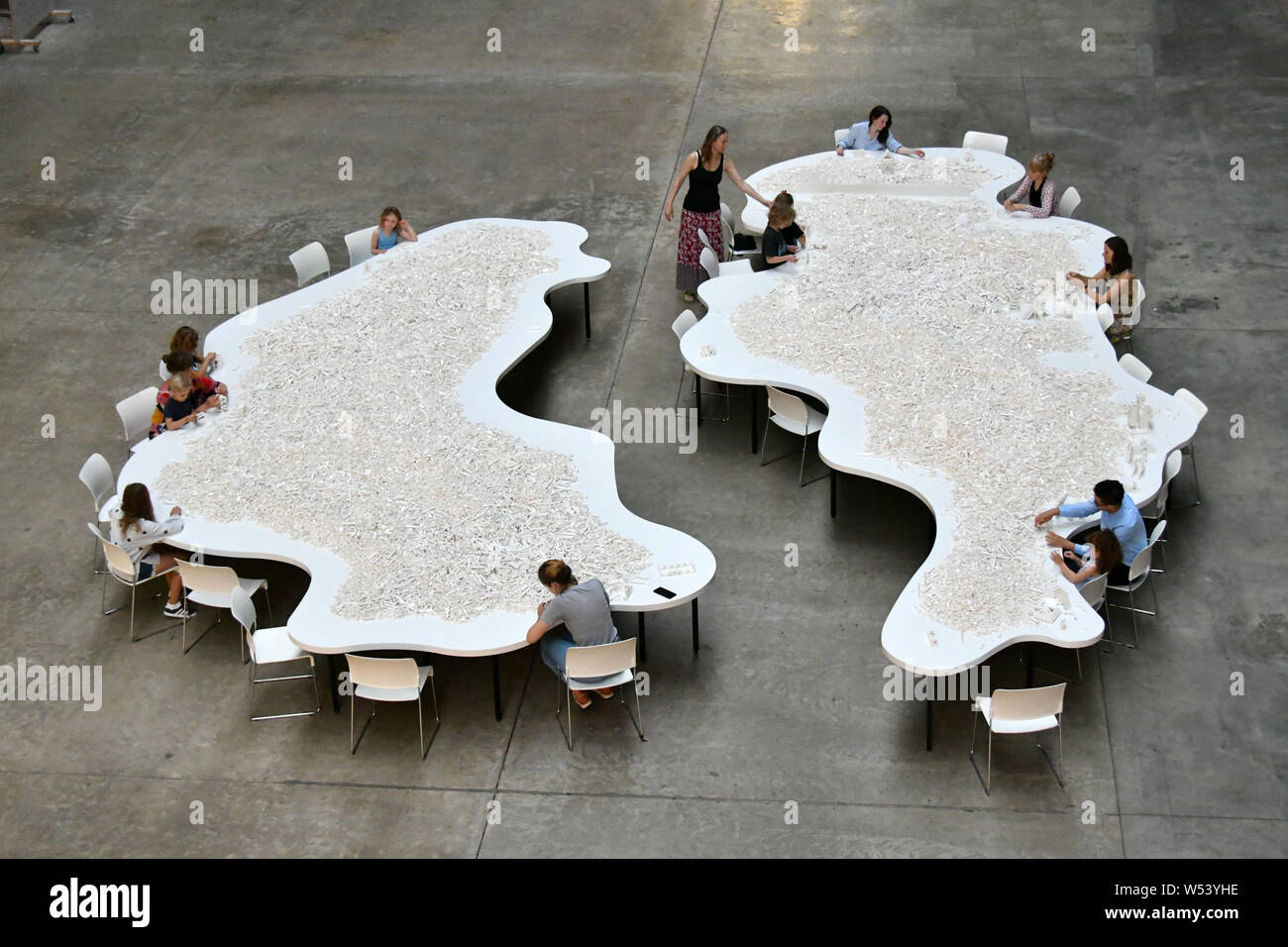 Olafur eliassons cubic structural evolution project 2004 artwork hi-res ...