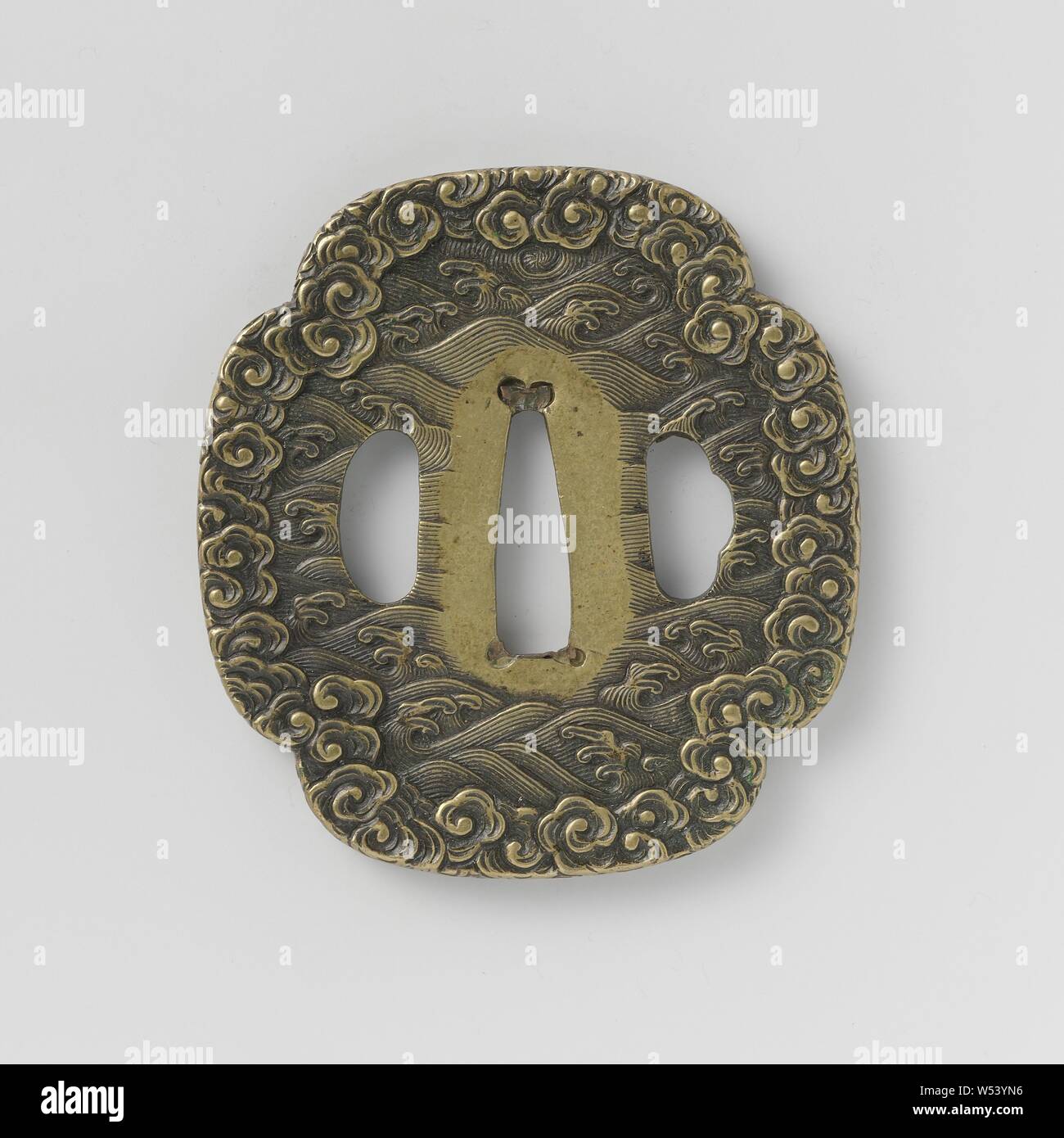 Mokko tsuba hi-res stock photography and images - Alamy