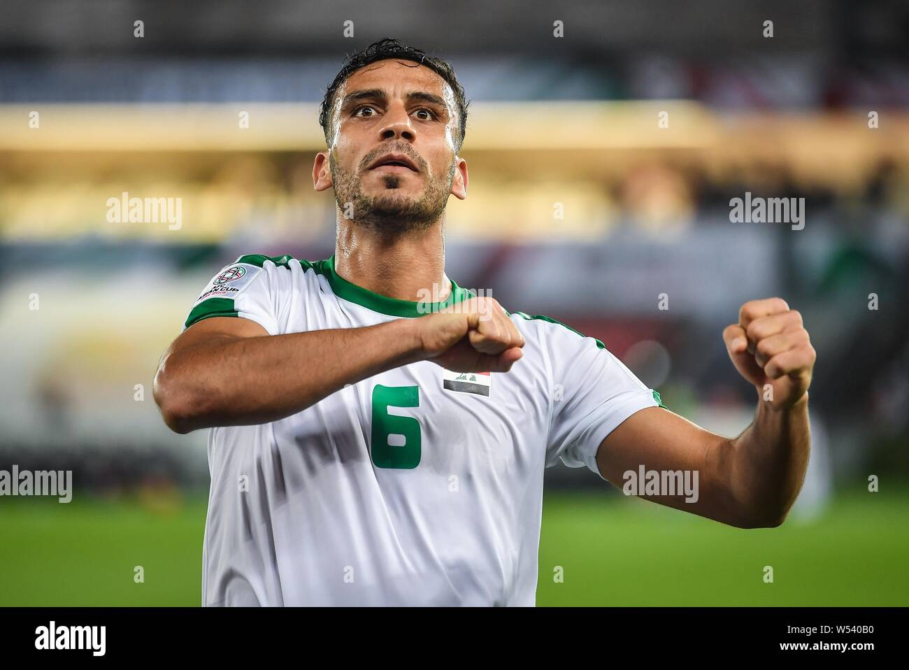 Ali Adnan of Iraq national football team celebrates after defeating ...