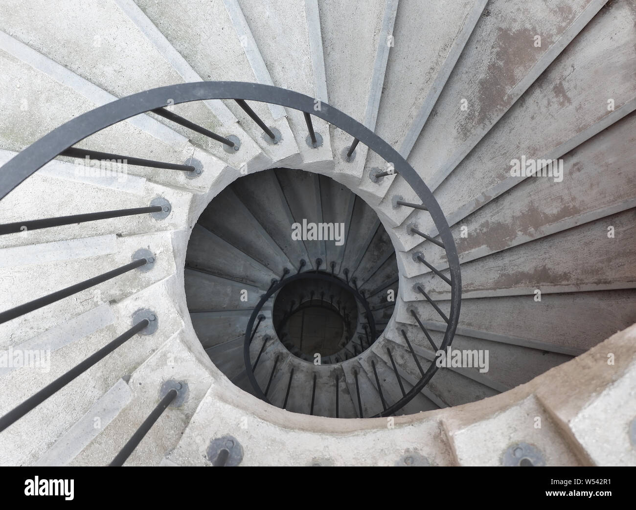 Spiral volute in stairs hi-res stock photography and images - Alamy