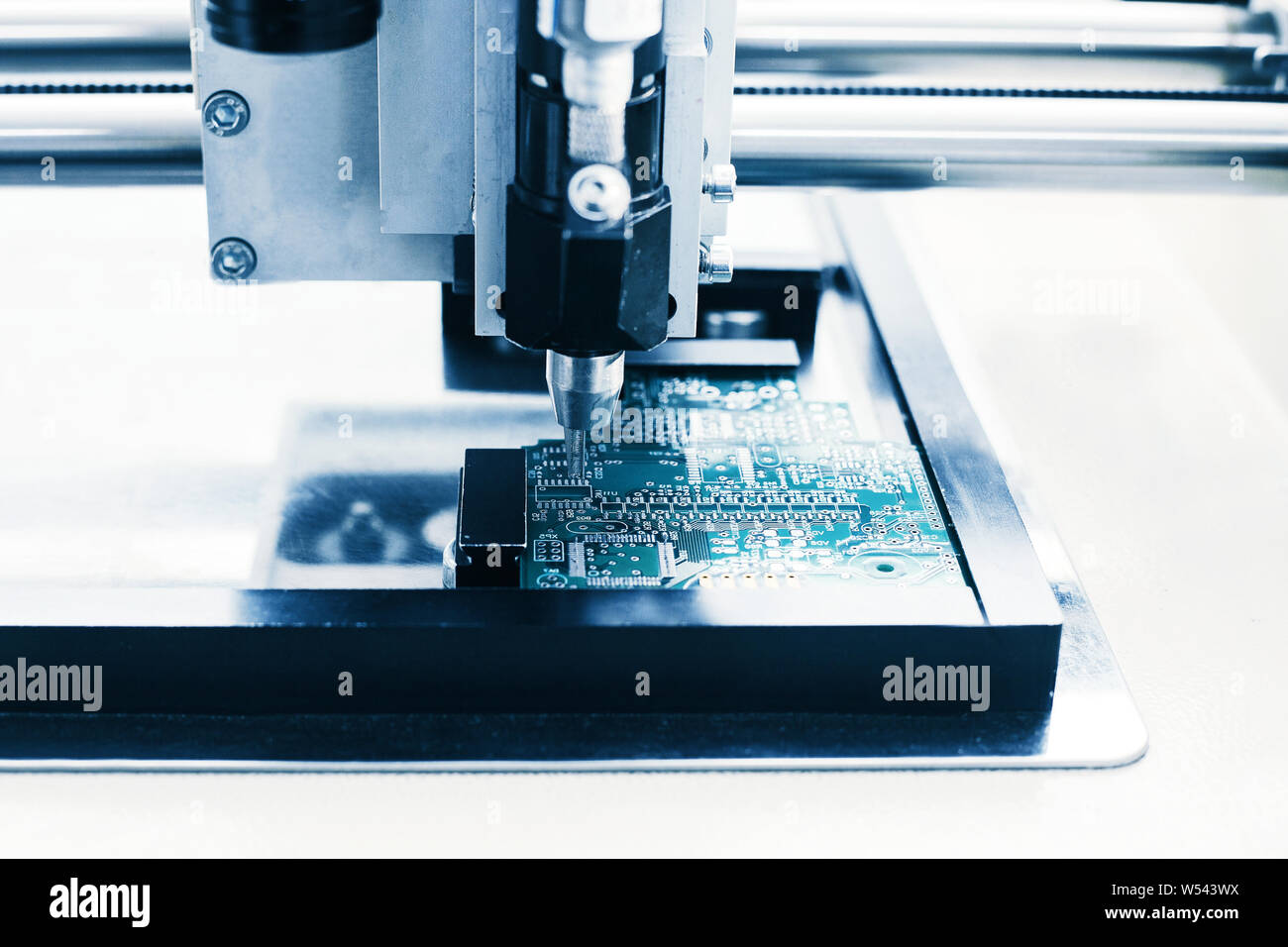 Semiconductor manufacturing microchips hi-res stock photography and ...