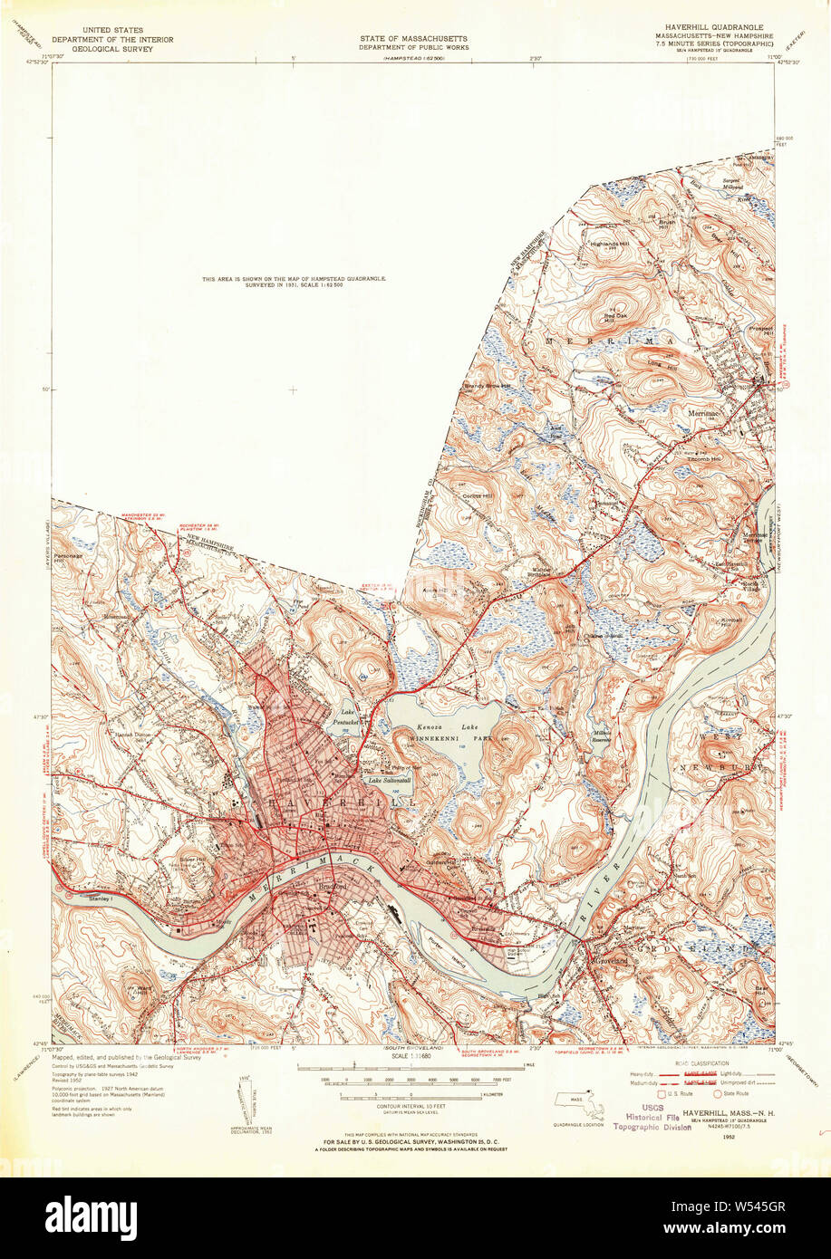 Map of haverhill hi-res stock photography and images - Alamy