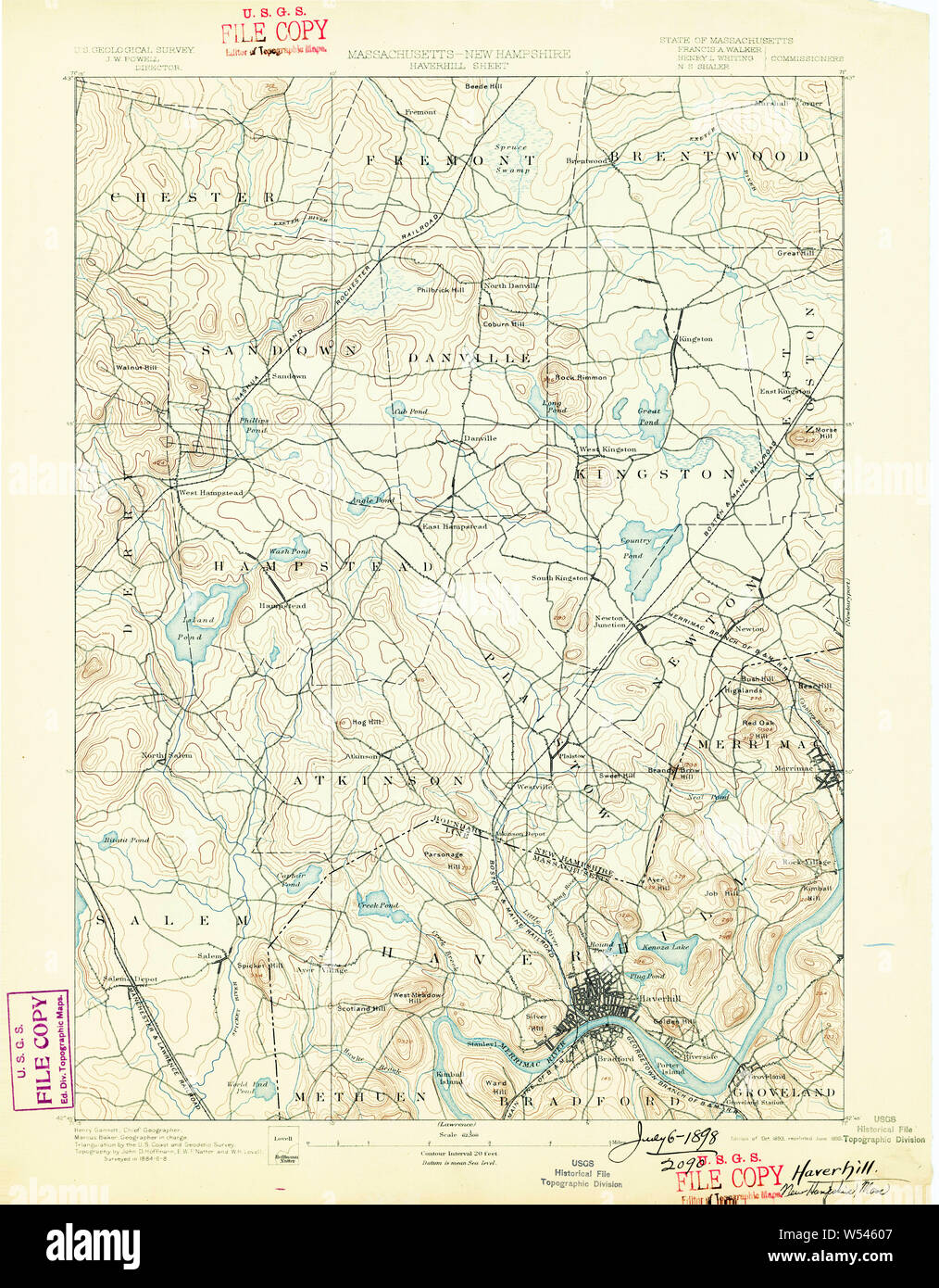 Map of haverhill hi-res stock photography and images - Alamy
