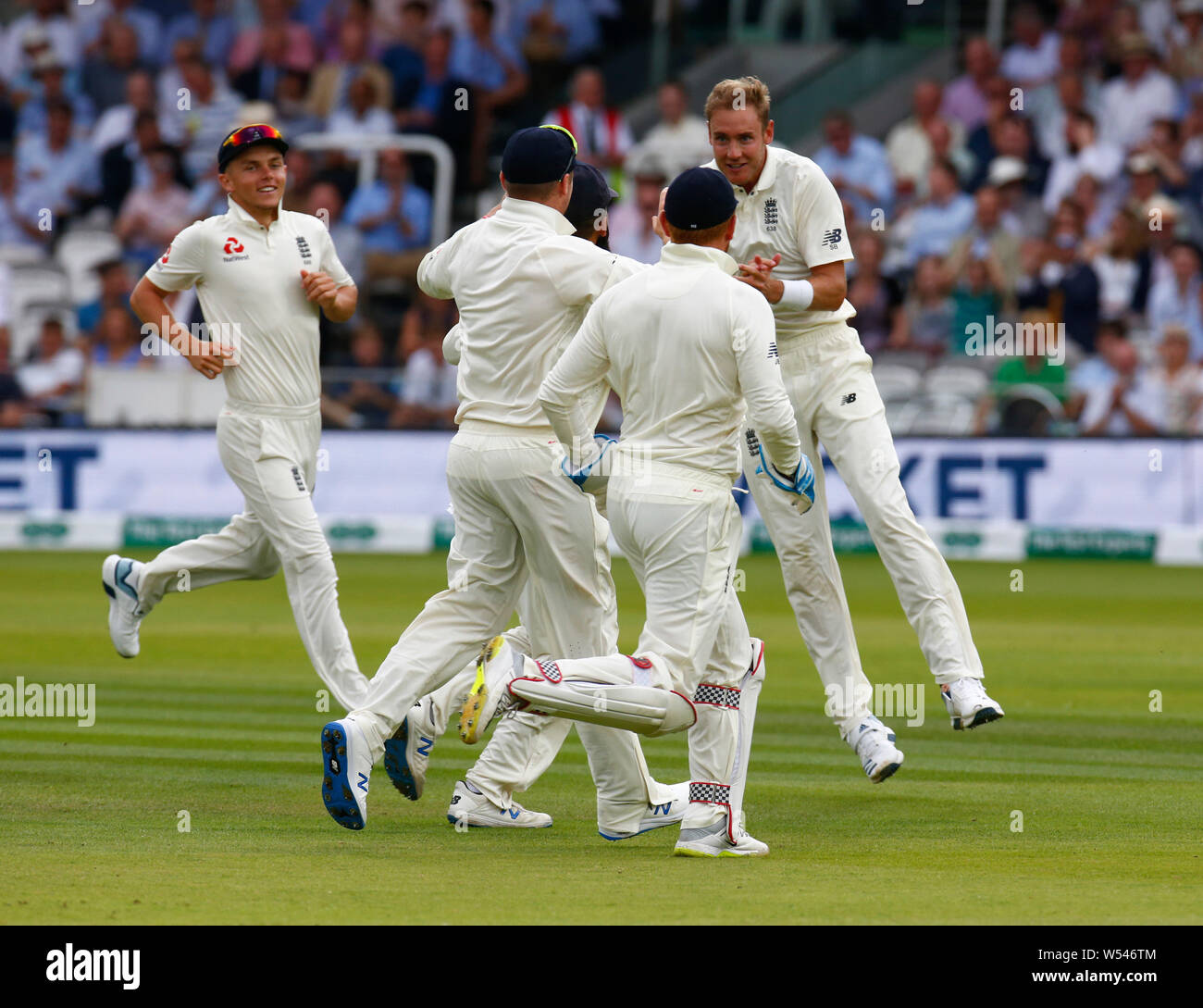 London, UK. 26th July, 2019. LONDON, ENGLAND. JULY 26: Stuart Broad of ...