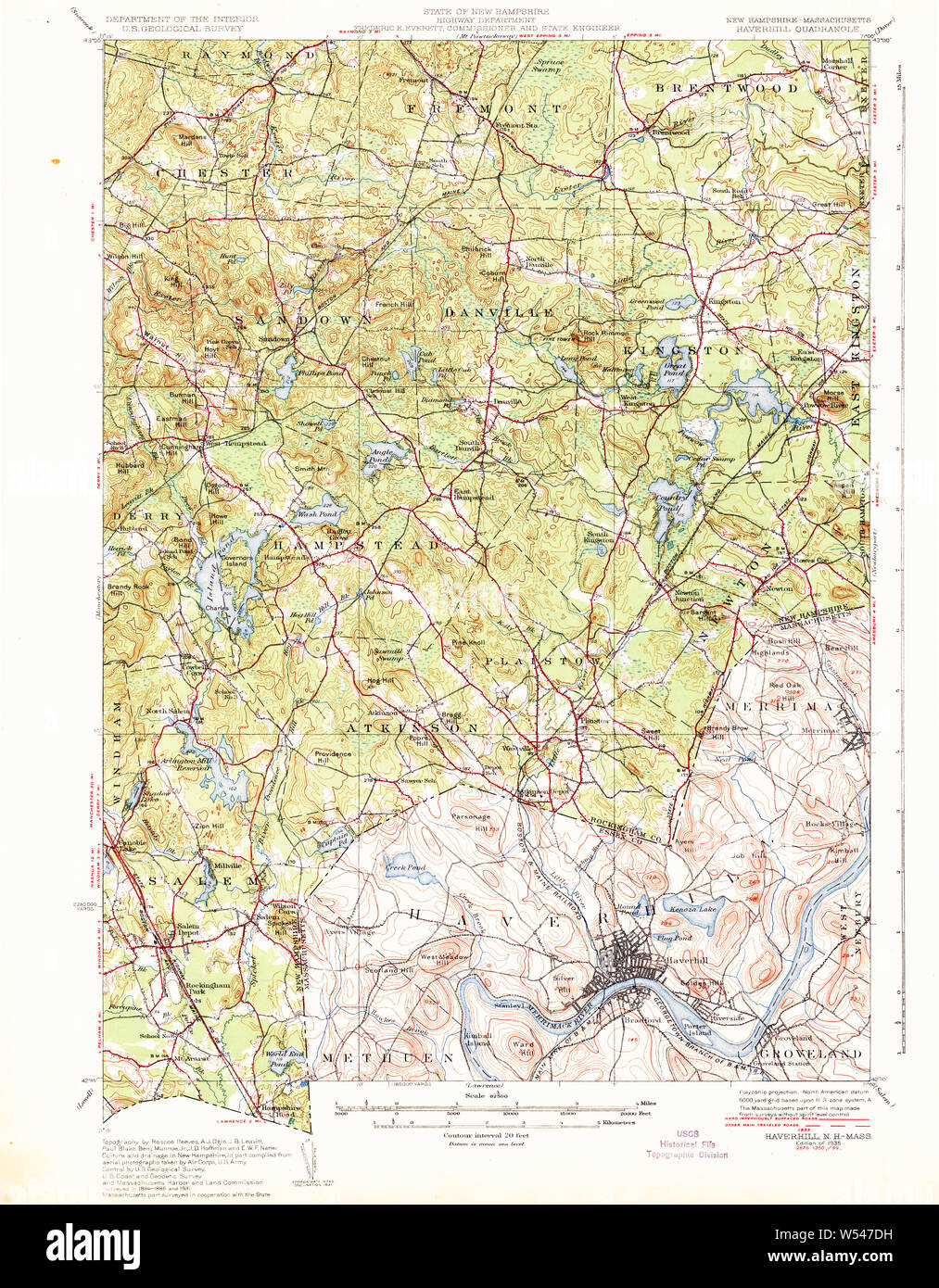 Map of haverhill hi-res stock photography and images - Alamy