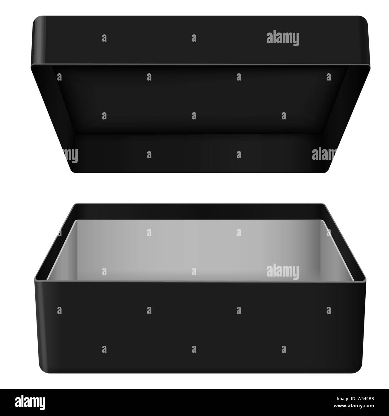 Empty gift box Stock Vector Image & Art - Alamy