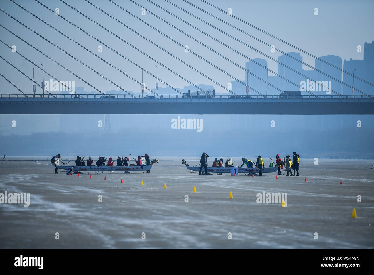 The city of the hunhe river hi-res stock photography and images - Alamy