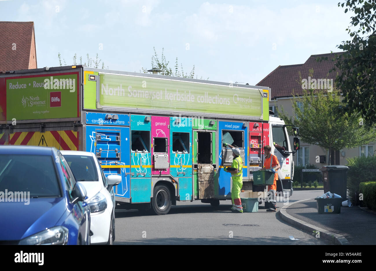 Waste management vehicle hi-res stock photography and images - Alamy