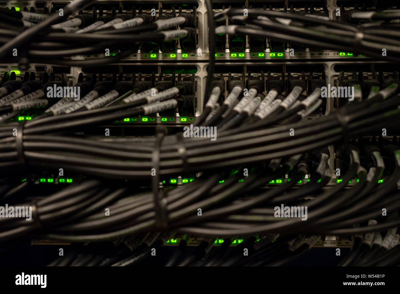 Patched cables hi-res stock photography and images - Alamy