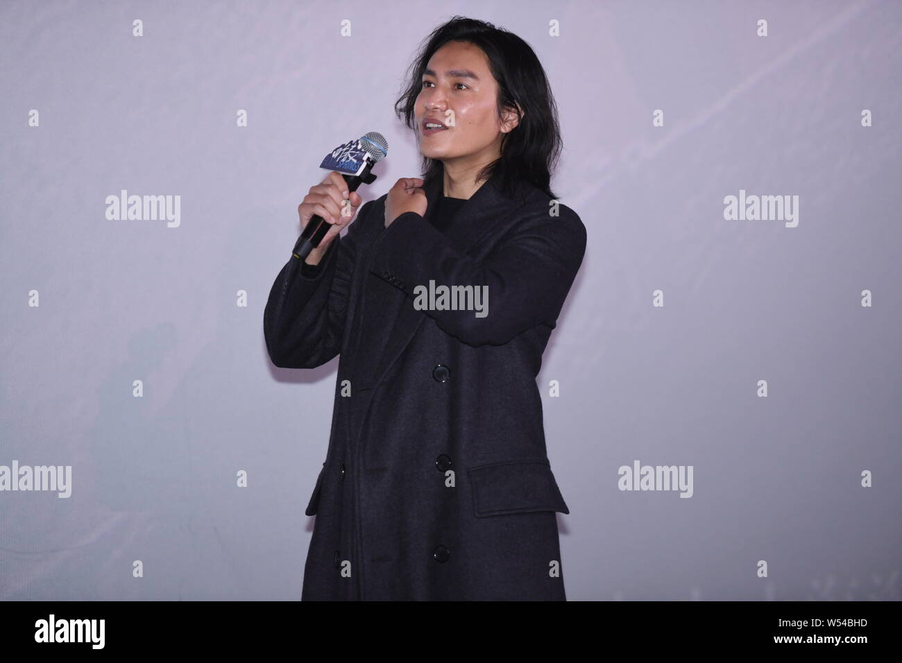 Chinese actor and singer Aloys Chen Kun attends the premiere event for ...