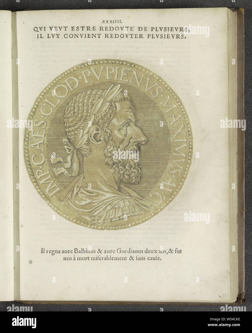 Emperor pupienus les images presque de tous les empereurs hi-res stock ...