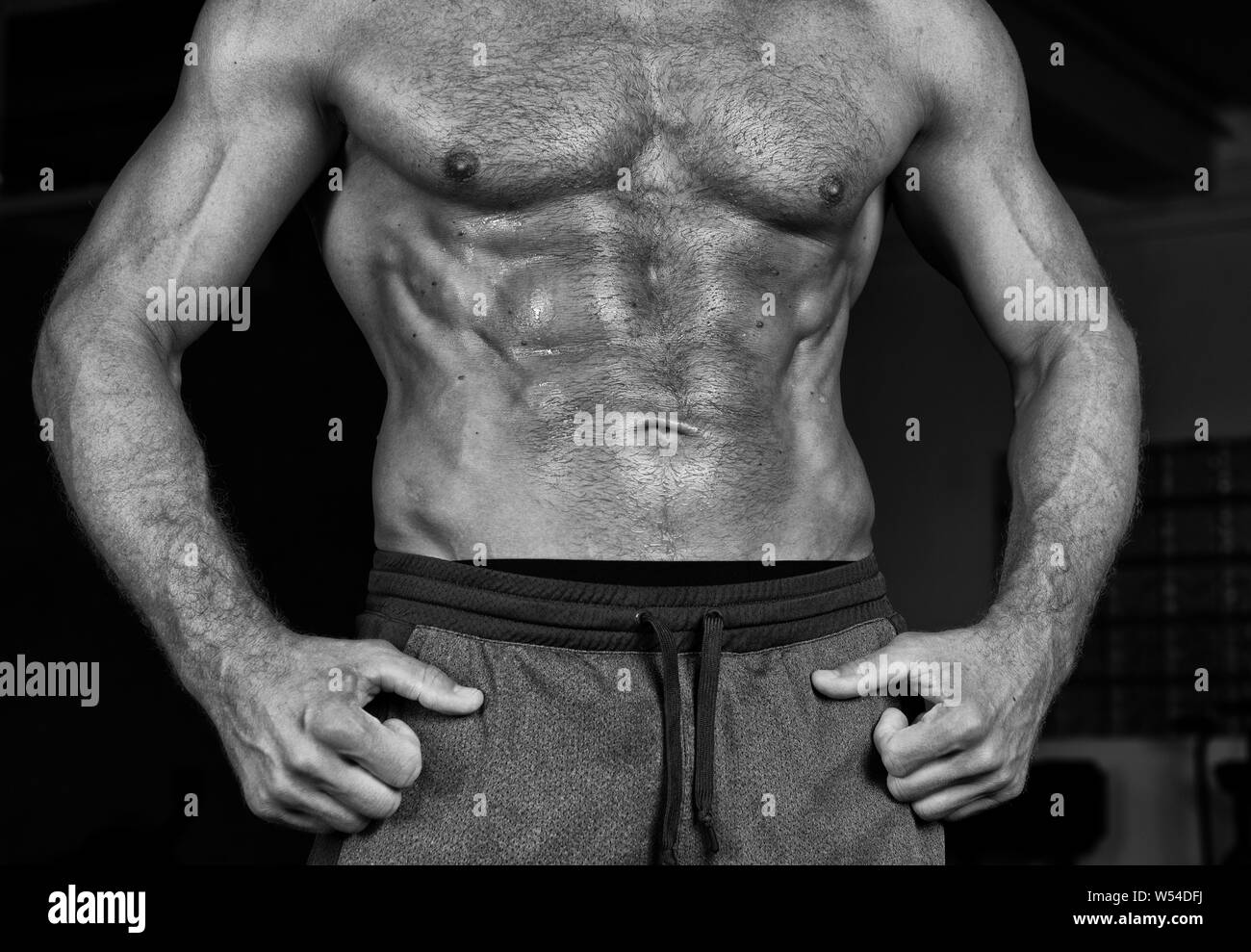 Abs Man High Resolution Stock Photography and Images - Alamy