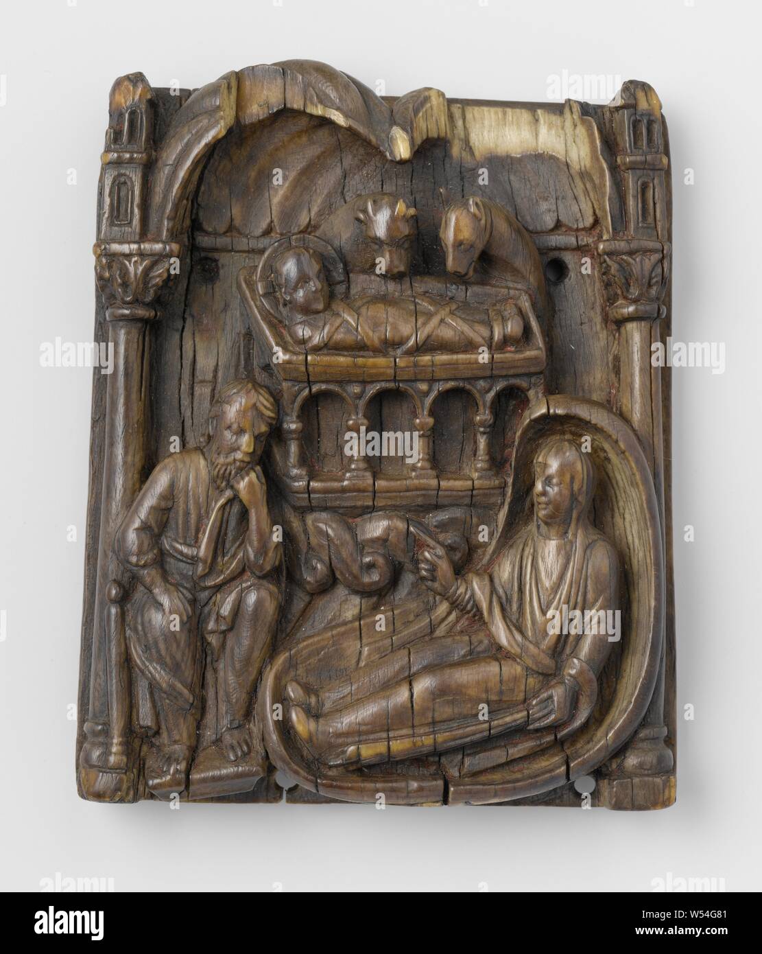 Two romanesque columns hi-res stock photography and images - Alamy