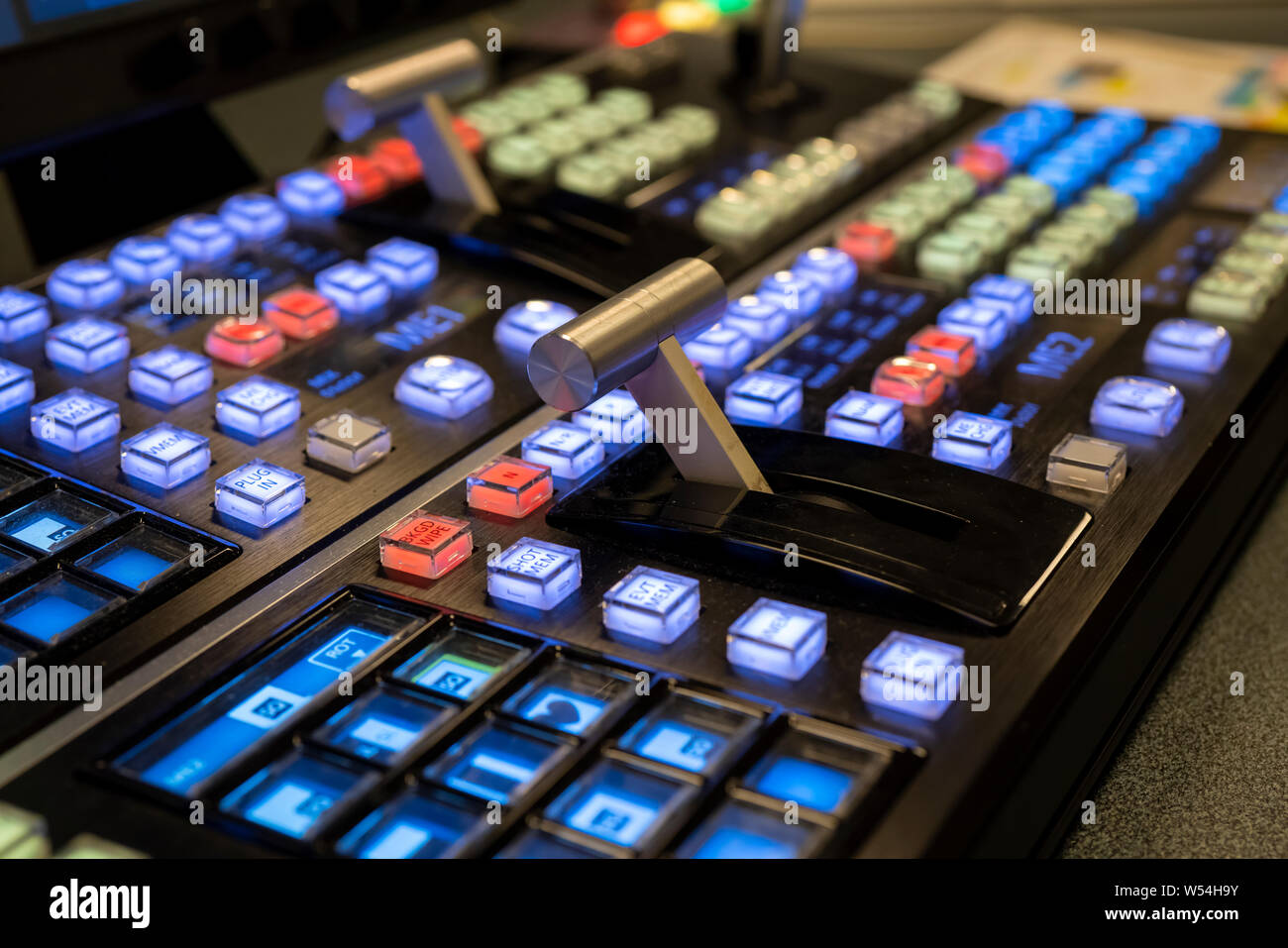 Live broadcast mixer hi-res stock photography and images - Alamy