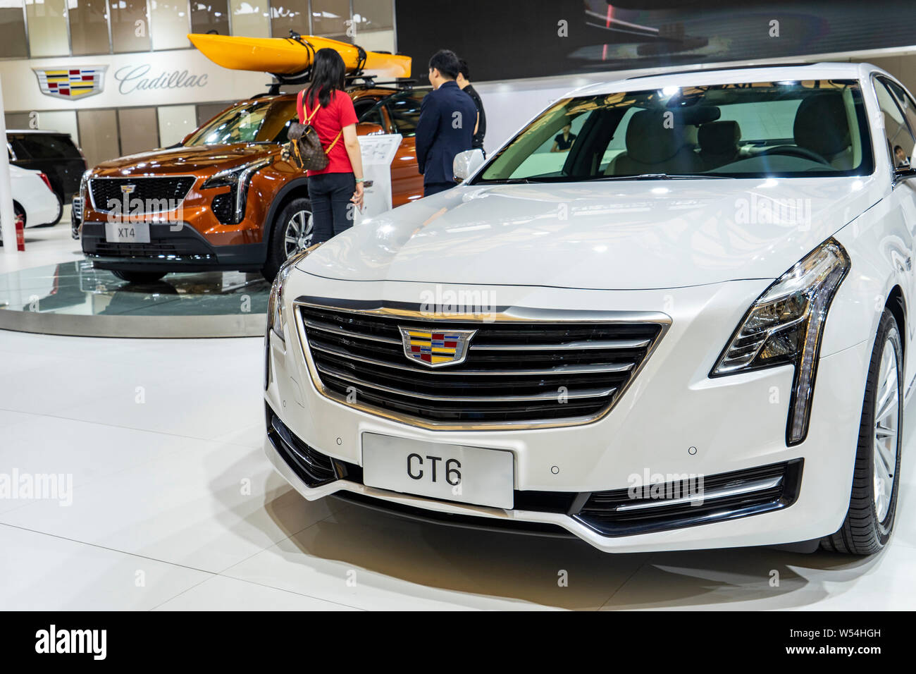 --FILE--A Cadillac CT6 of SAIC-GM, a joint venture between SAIC Motor ...