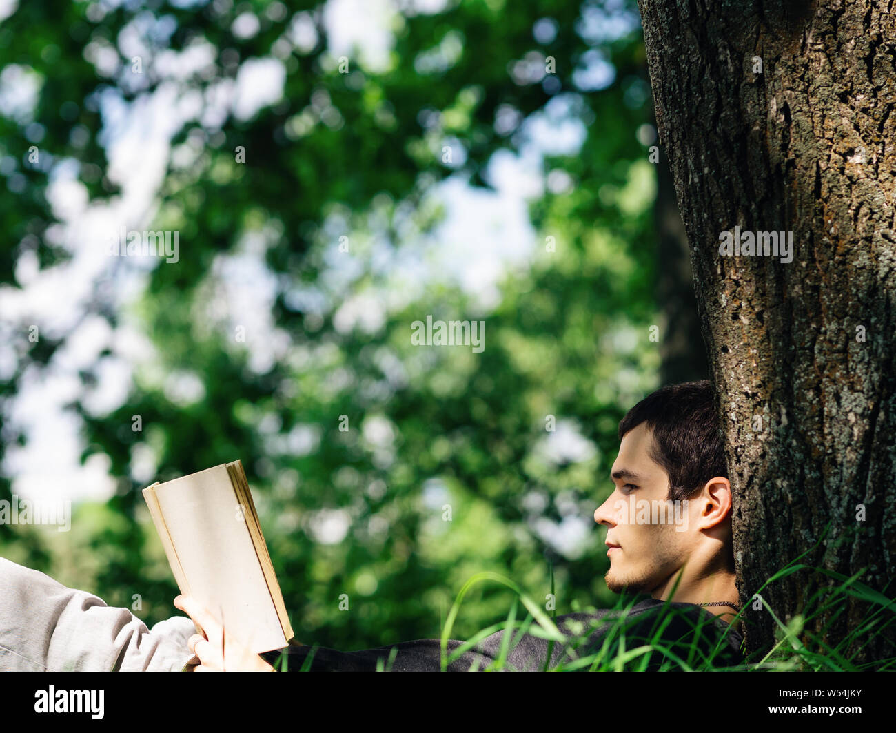 Book nature hi-res stock photography and images - Alamy