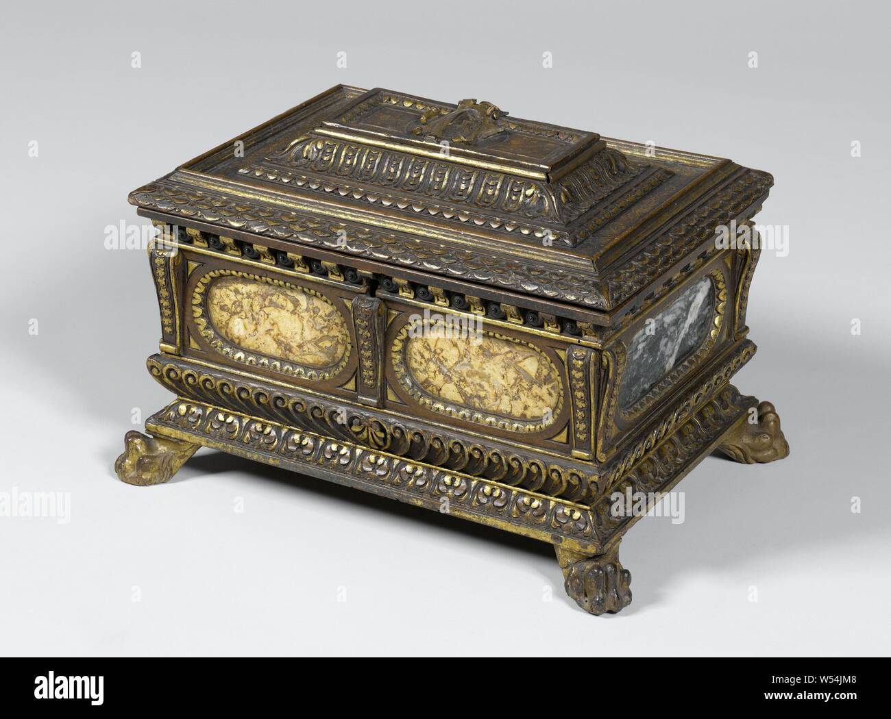 Partially gilded walnut hi-res stock photography and images - Alamy
