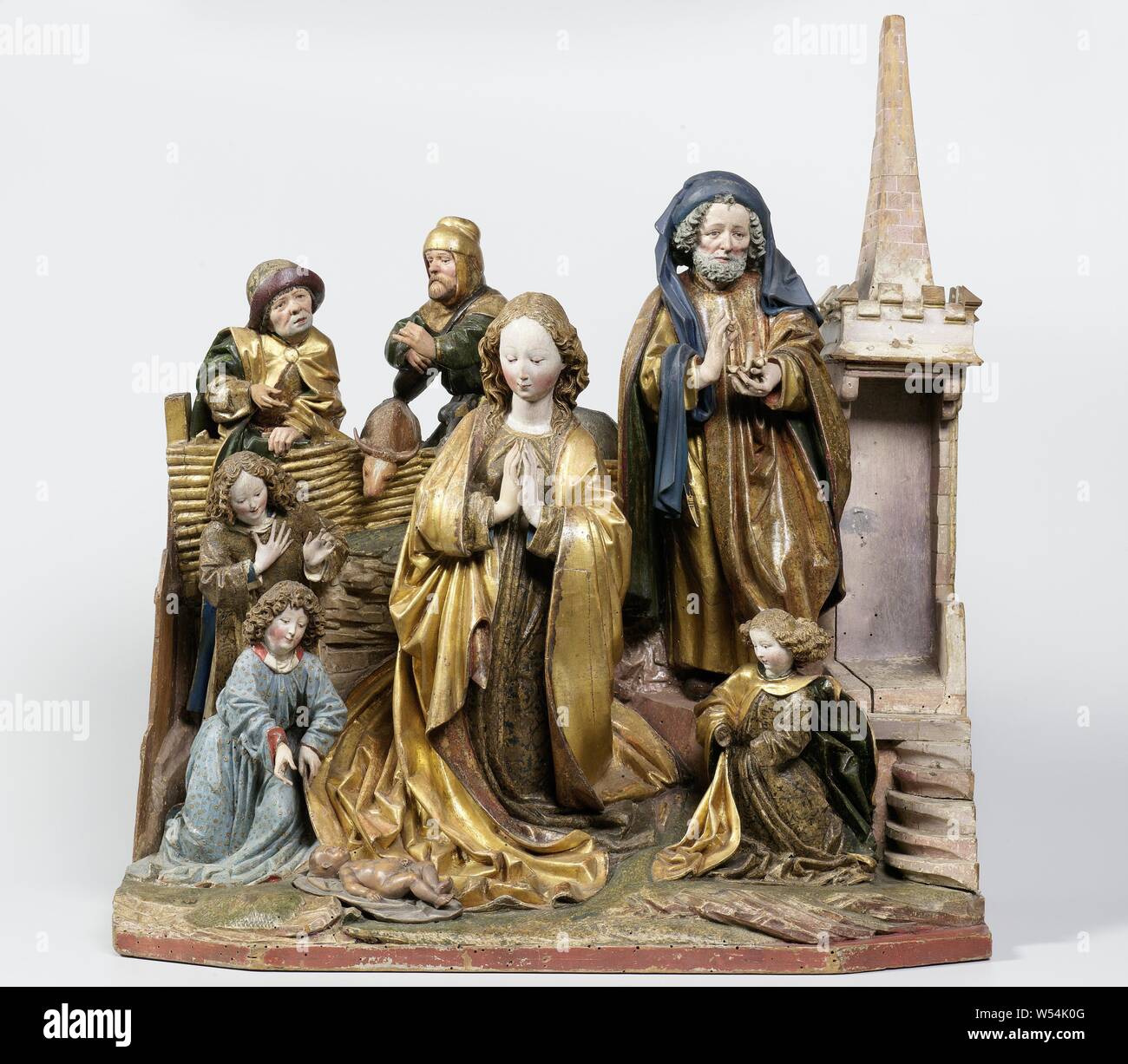 The Nativity Nativity of Christ, On a slightly ascending, rocky bottom ...