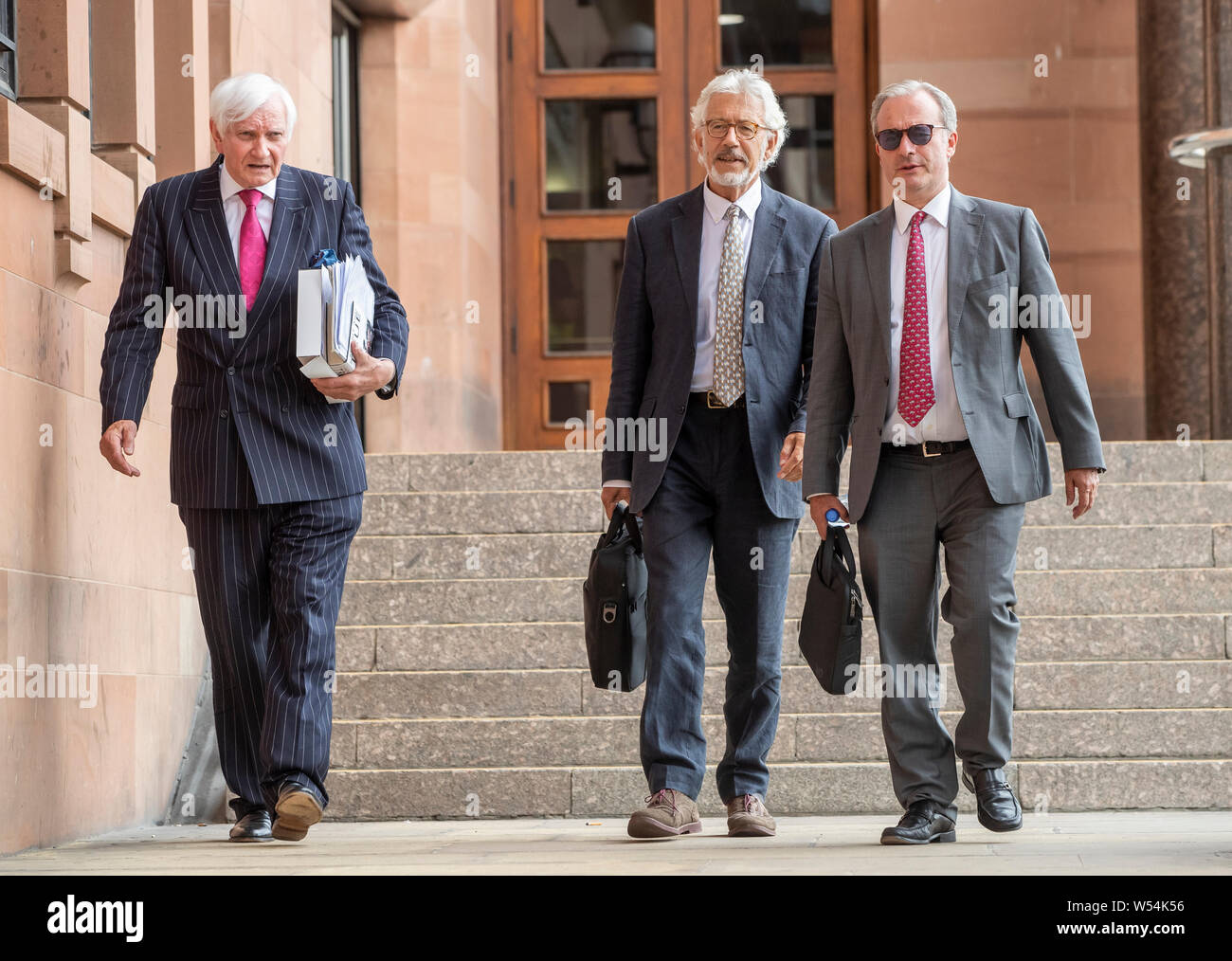 (left to right) Former Conservative MP Harvey Proctor, Sir Edward Heath ...