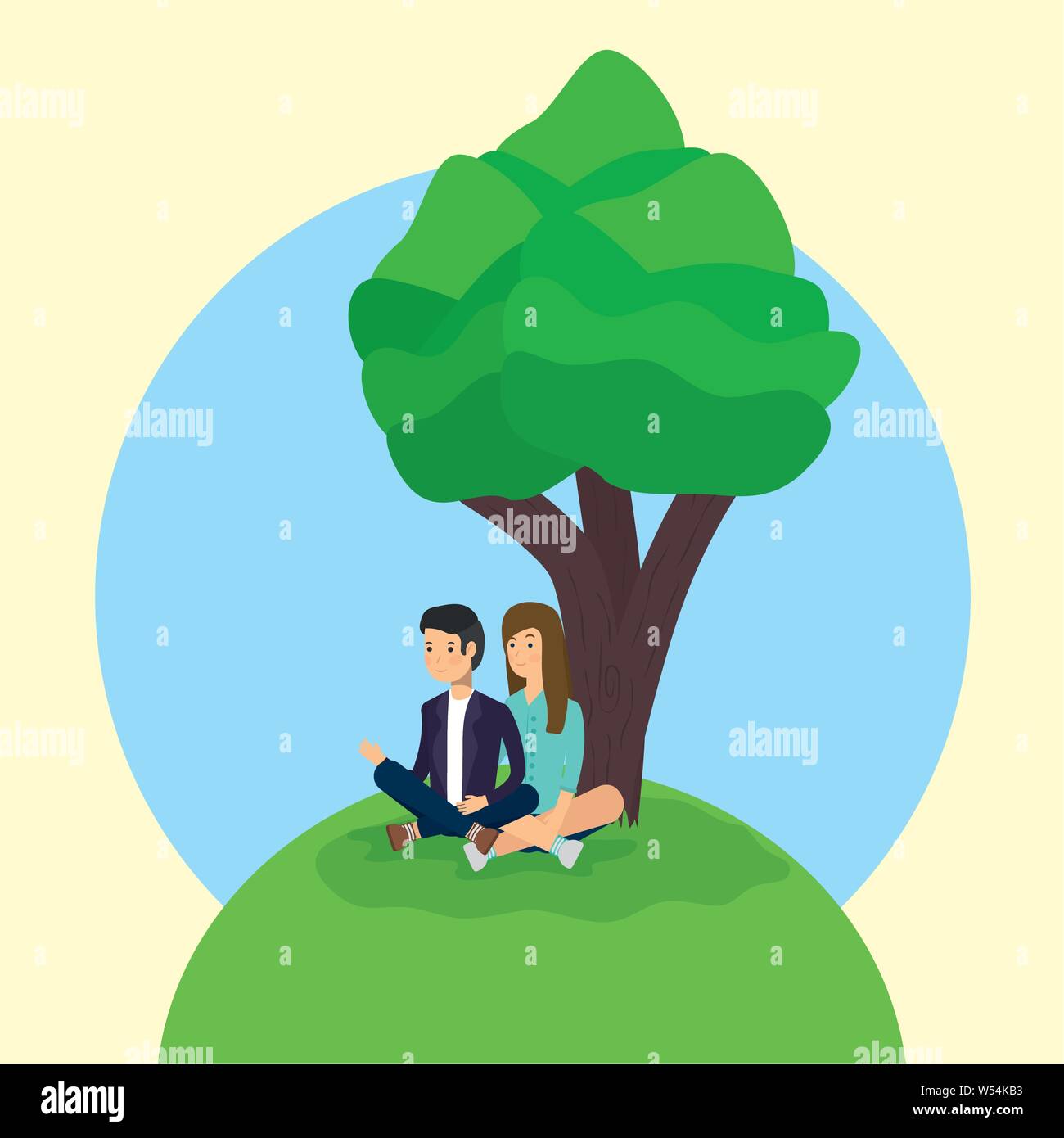 outdoor people activity flat design Stock Vector Image & Art - Alamy