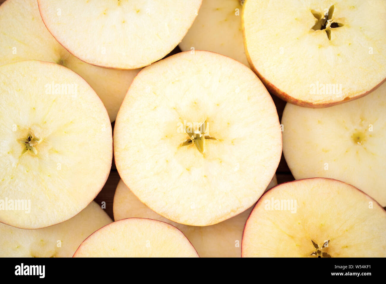 Piece apple sliced cut hi-res stock photography and images - Alamy