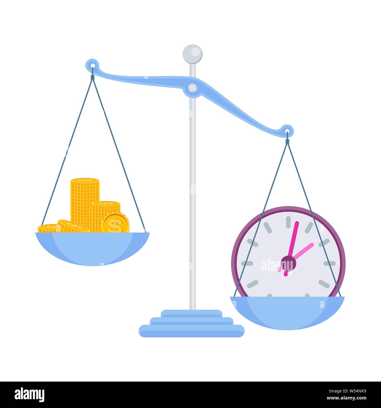 Money time scale Stock Vector Images - Alamy