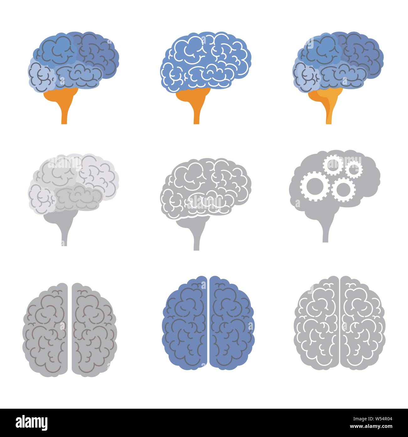 Human logo top view Cut Out Stock Images & Pictures - Alamy