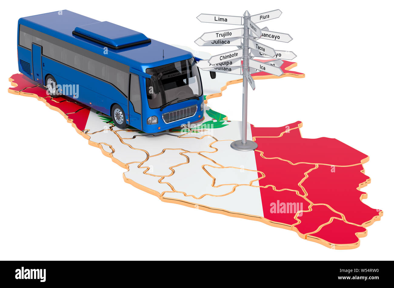 Bus lima peru Cut Out Stock Images & Pictures - Alamy