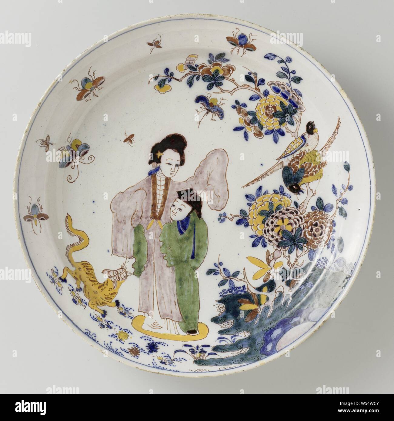 Blue and violet faience hi-res stock photography and images - Alamy