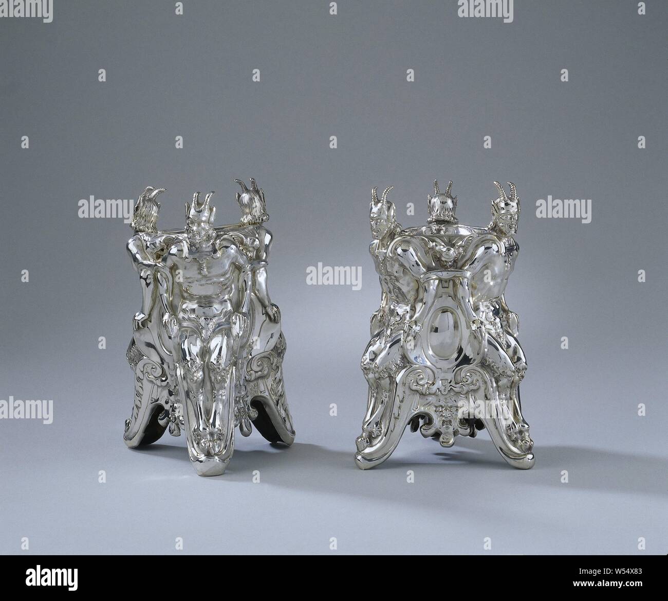 Corner points satyr figures hi-res stock photography and images - Alamy