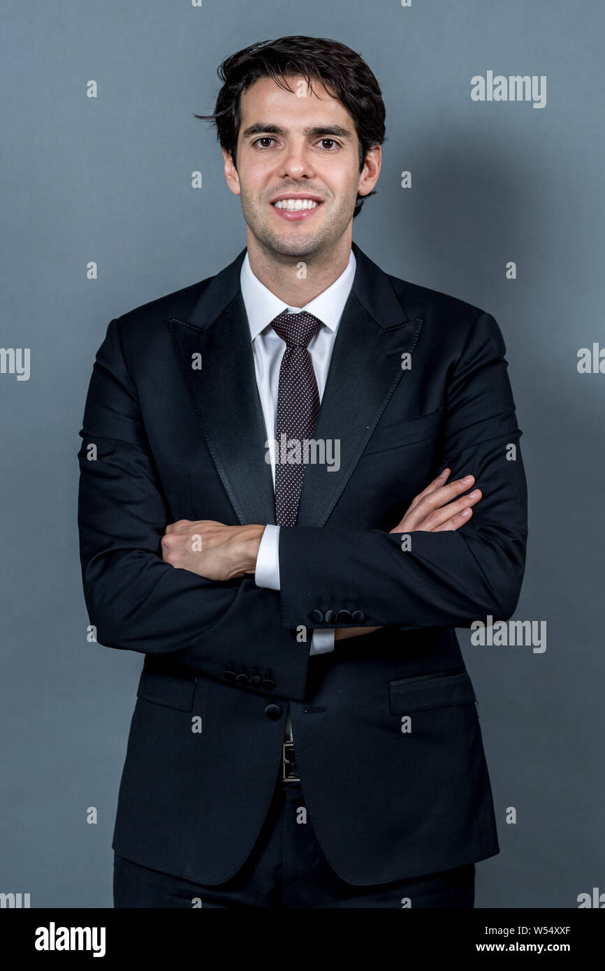 Brazilian football star Ricardo Izecson Dos Santos Leite, known as Kaka ...