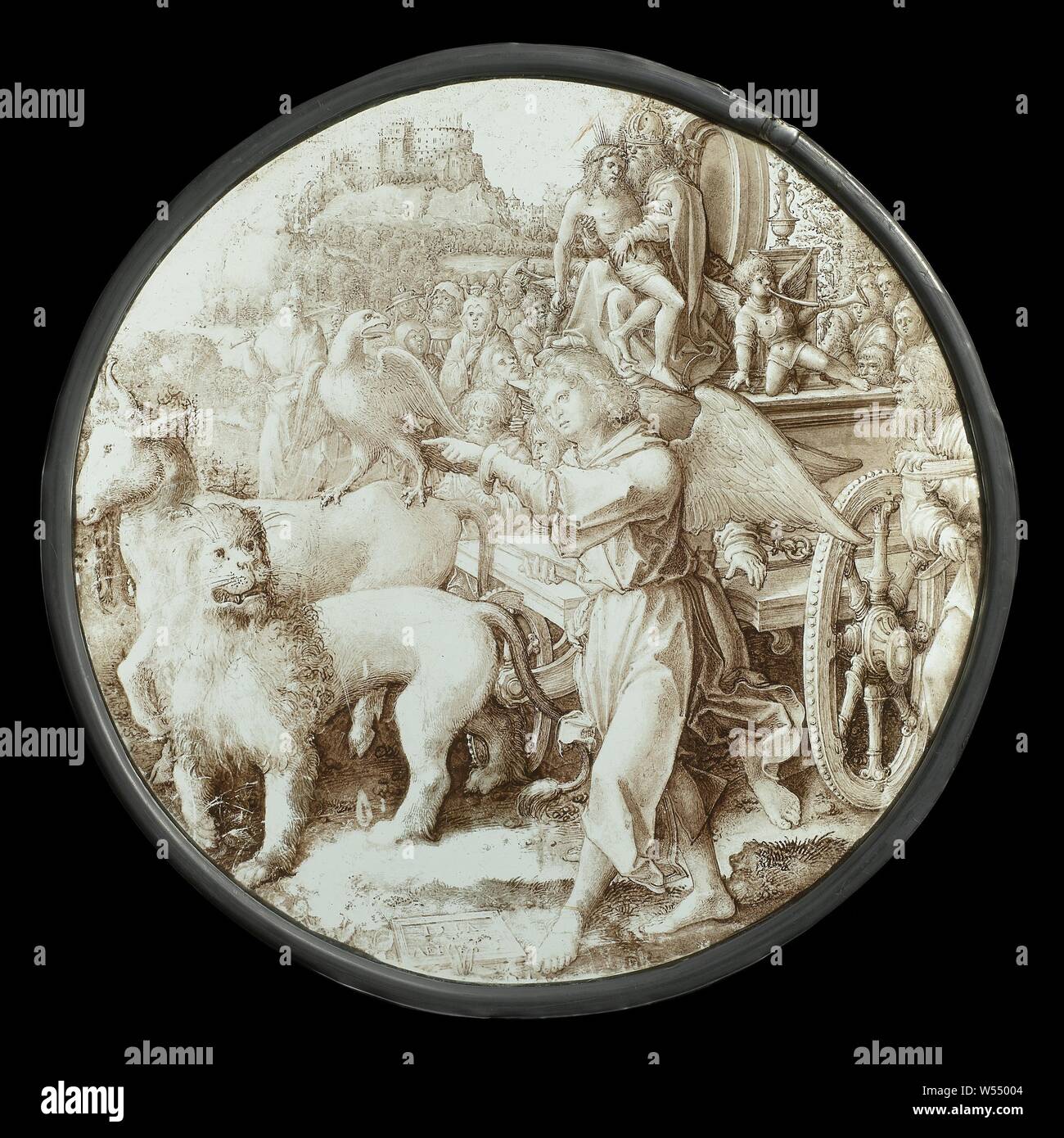 The Triumph of Eternity The Triumph of Eternity, Round, stained glass ...